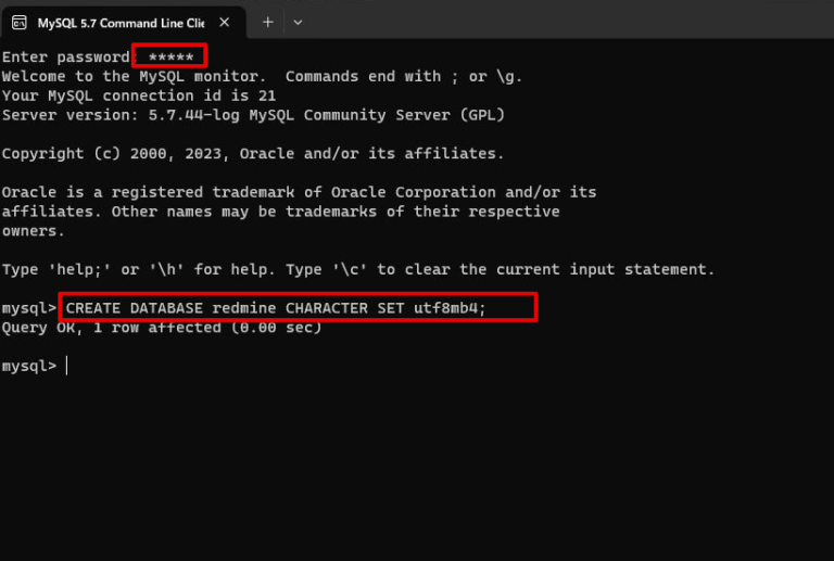 RedmineをWindows11にインストール | にっき